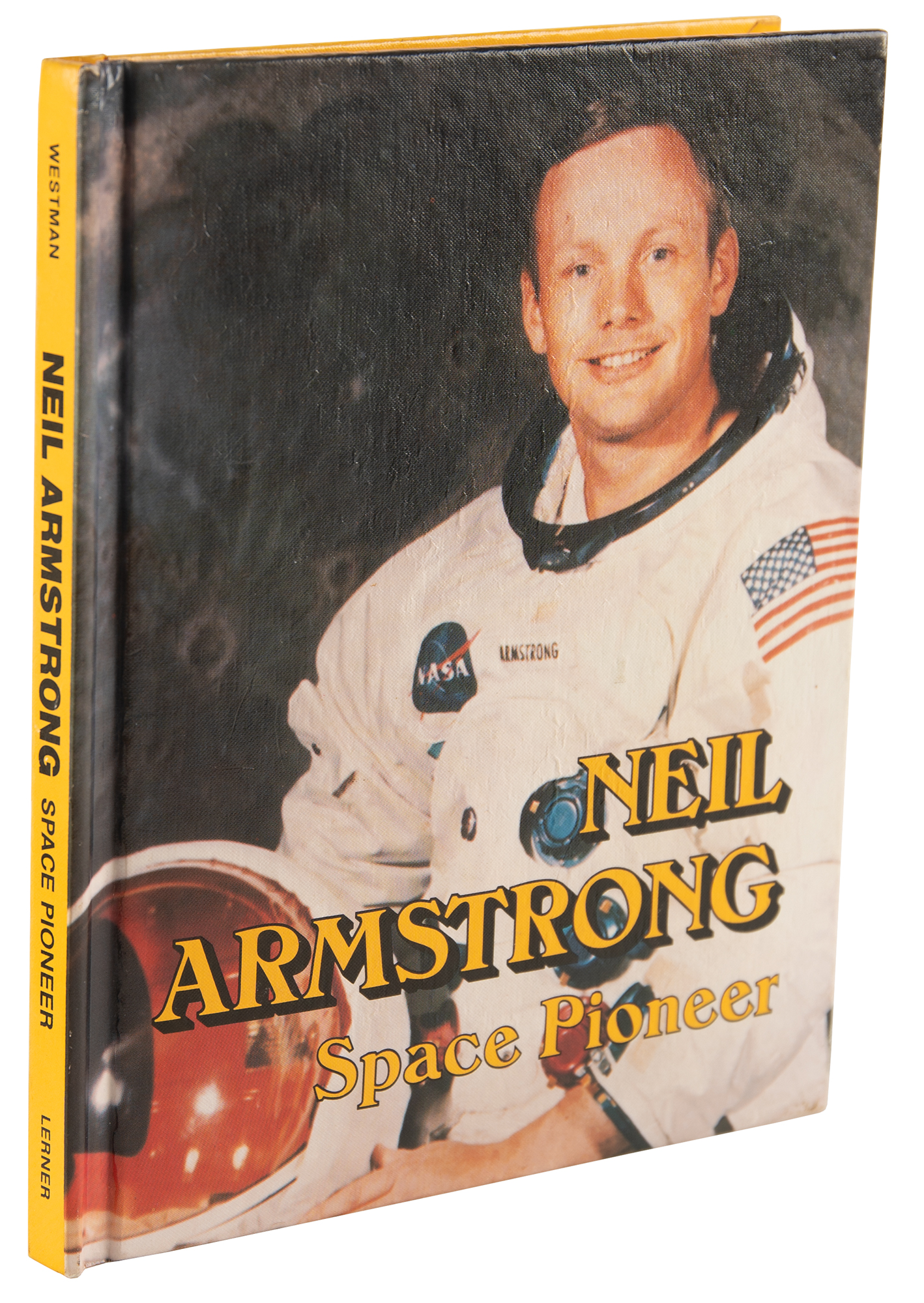 Neil Armstrong Signed Book - Neil Armstrong: Space Pioneer | RR