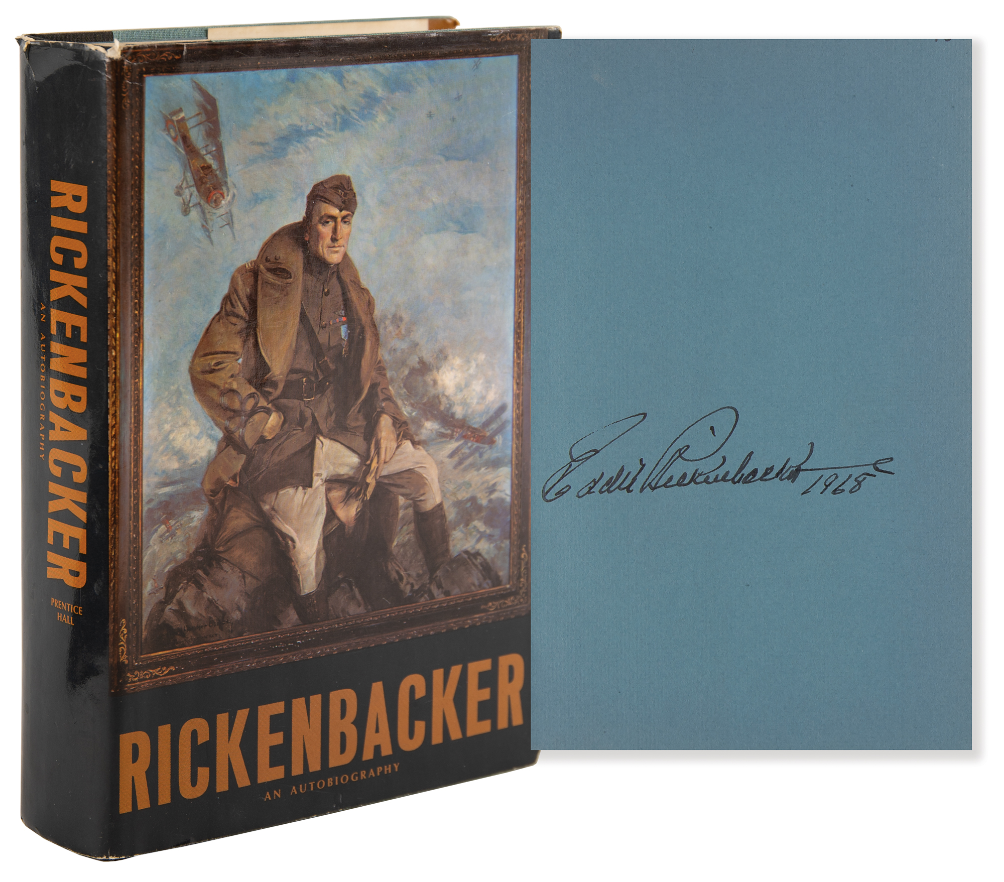 Eddie Rickenbacker Signed Book - Rickenbacker: An Autobiography | RR