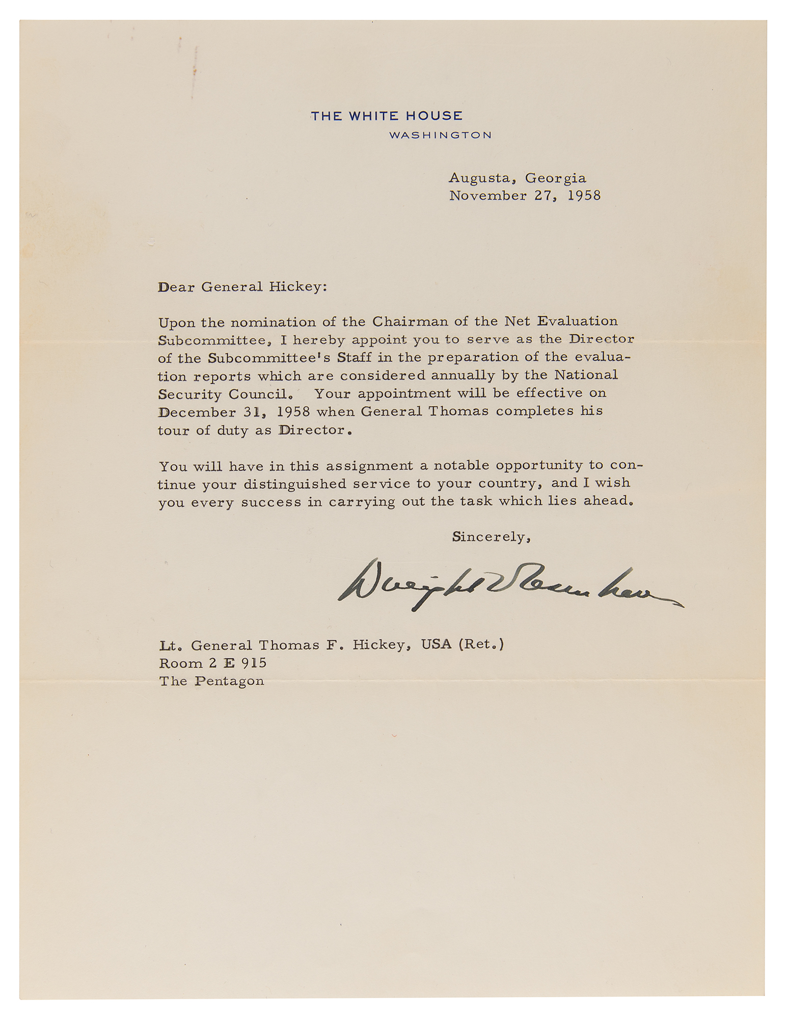 Lt. Gen. Thomas Hickey's 20th Century War Archive: WWI, WWII, and