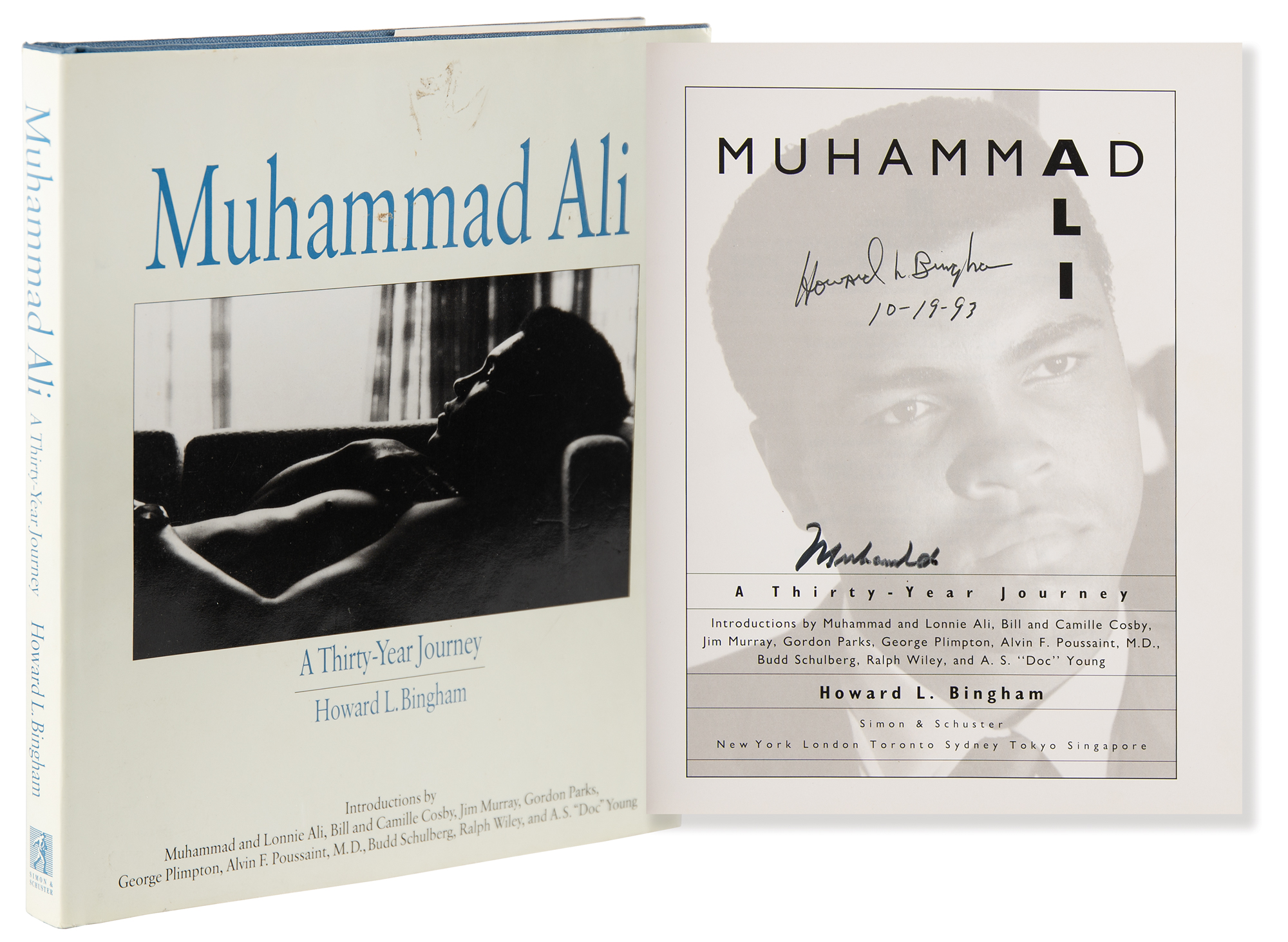 Muhammad Ali Signed Book - A Thirty Year Journey | RR Auction
