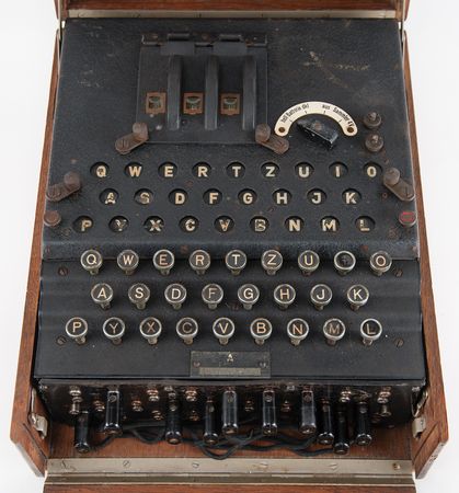 WWII German Enigma I Cipher Machine (c. 1943) | RR Auction