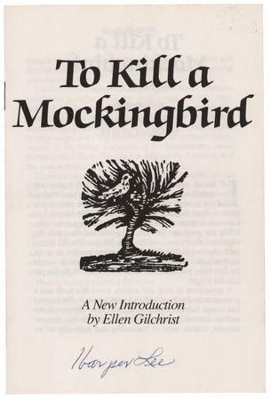 Harper Lee Signed Booklet - 'To Kill a Mockingbird: A New