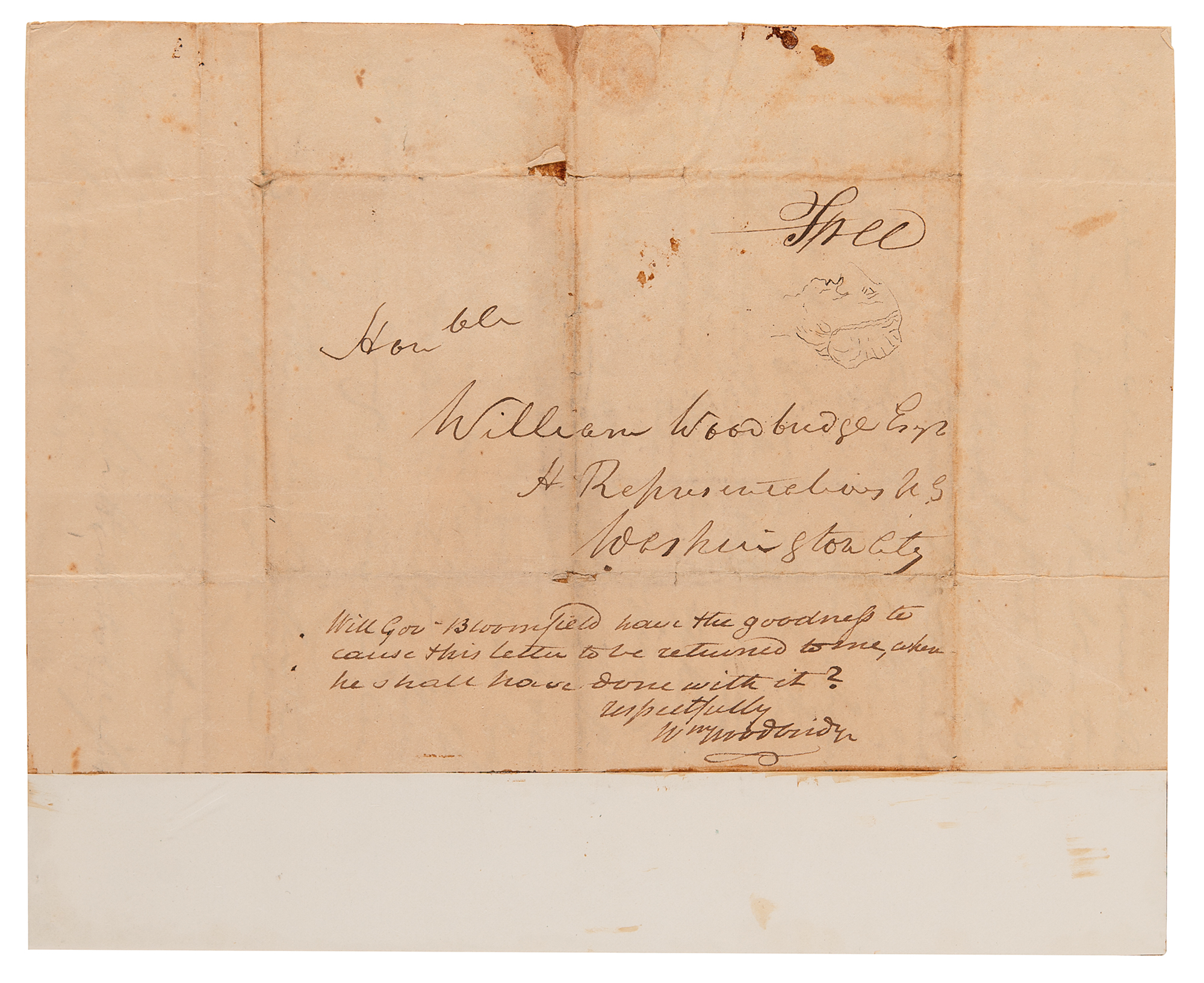 William Henry Harrison Autograph Letter Signed on the Recapture of