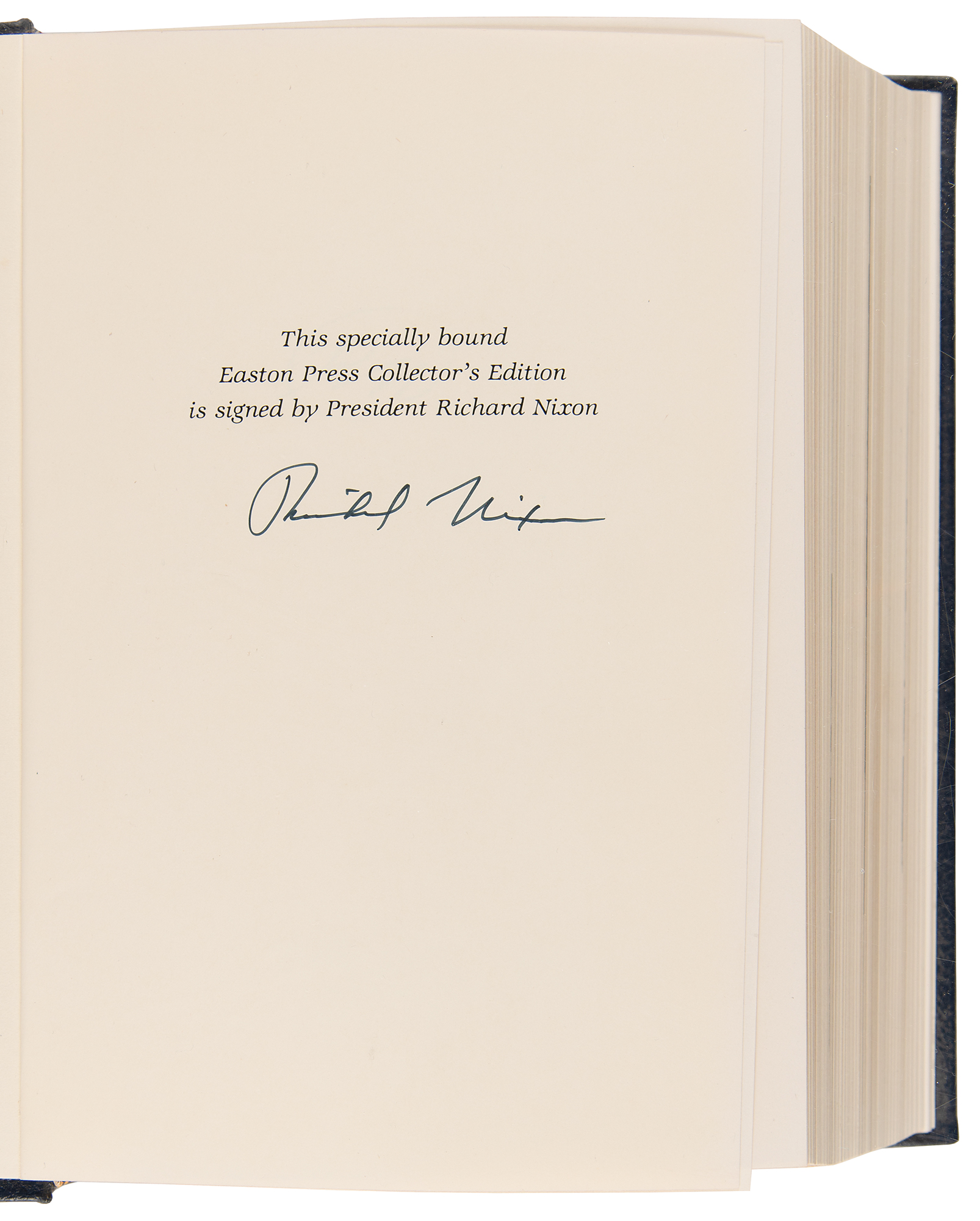 Richard Nixon Signed Book - The Memoirs of Richard Nixon | RR Auction