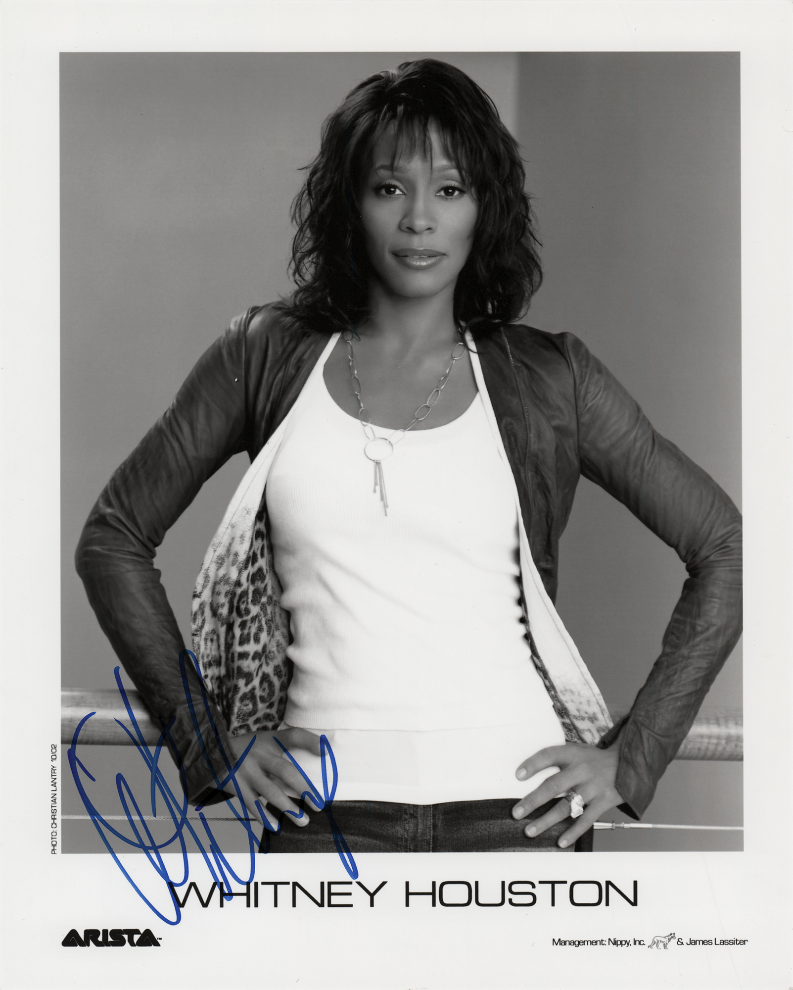 Whitney Houston Signed Photograph | RR Auction