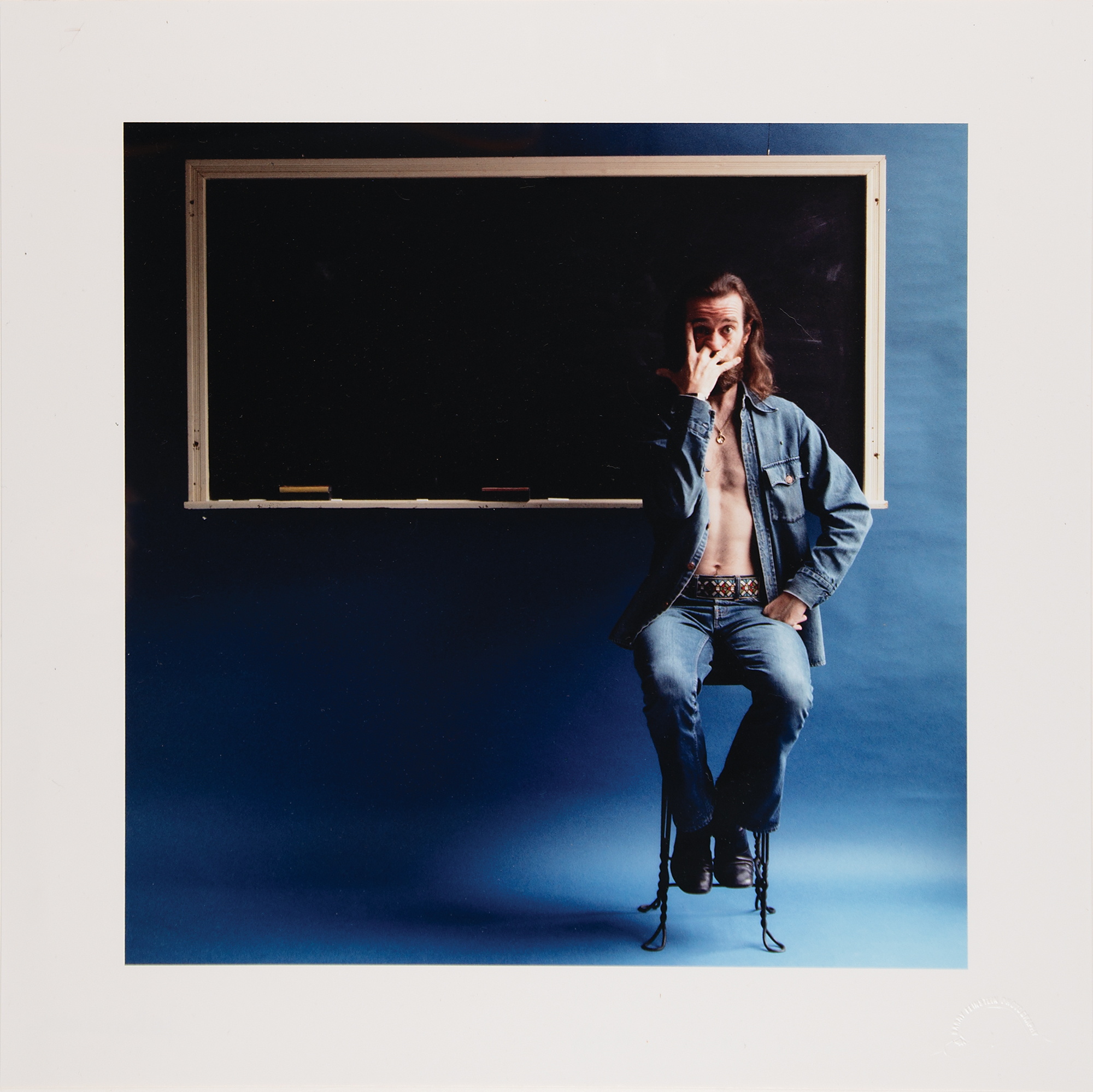 George Carlin 'Class Clown' Oversized Photograph by Barry Feinstein