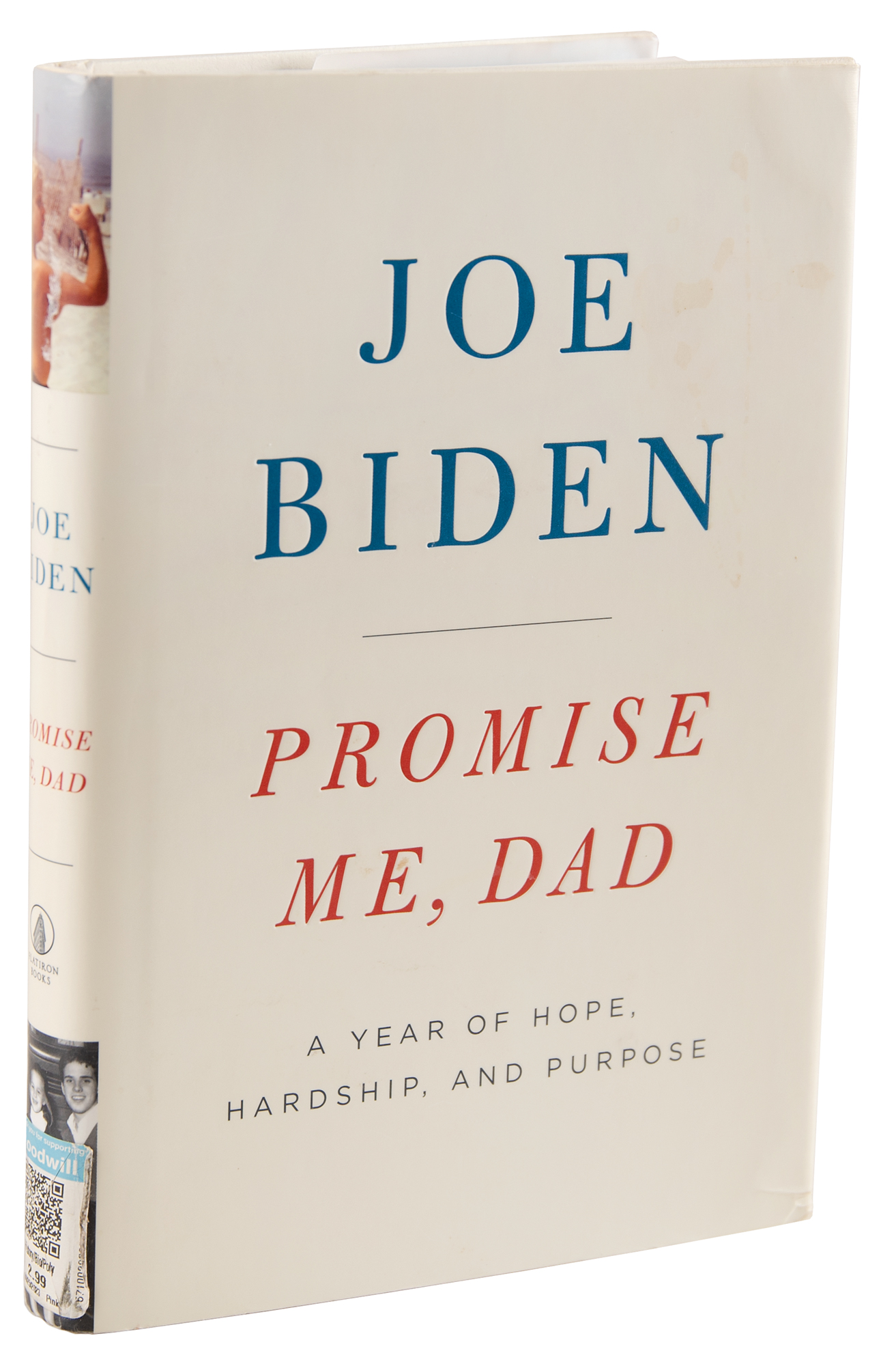 Joe Biden Signed Book - Promise Me, Dad | RR Auction