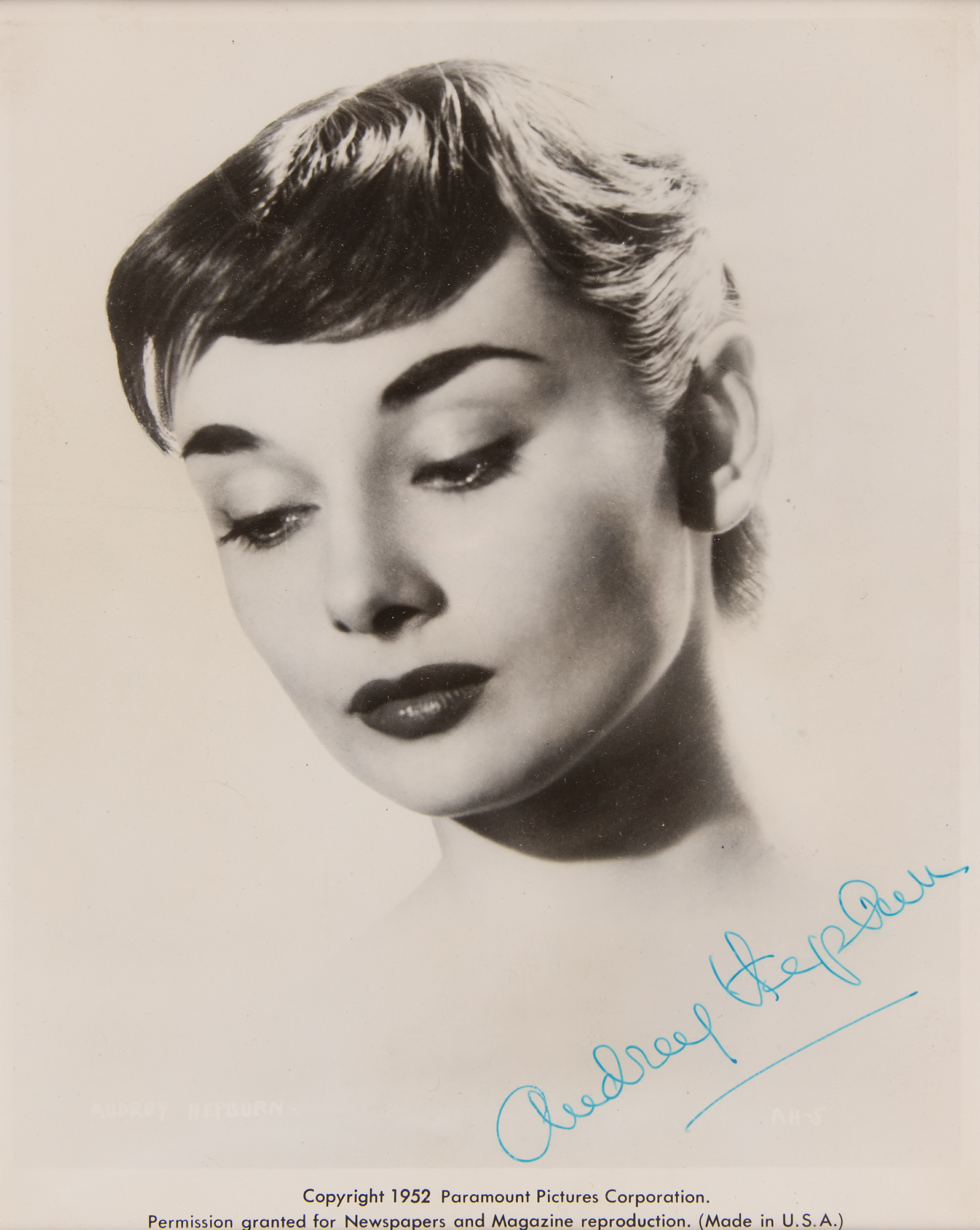 Audrey Hepburn Signed Photograph | RR Auction