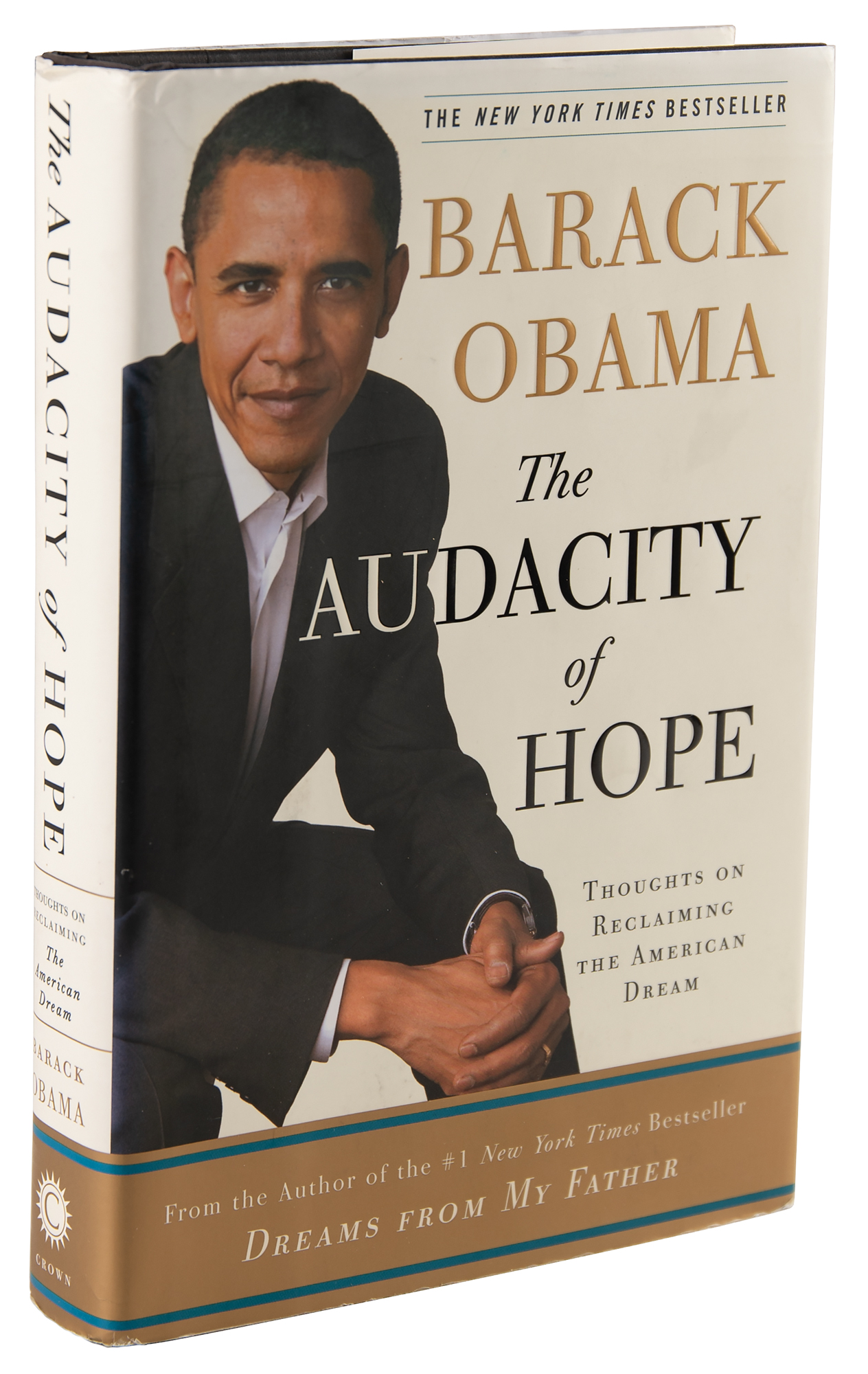 Barack Obama Signed Book - The Audacity of Hope | RR Auction