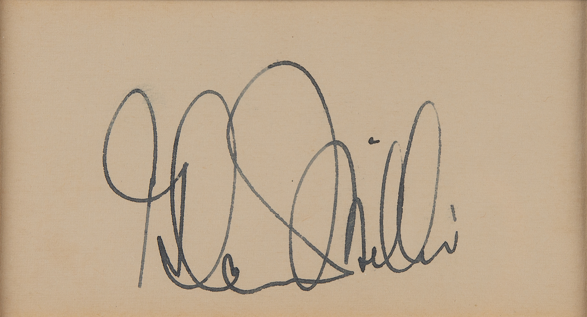 Glenn Miller Signature | RR Auction