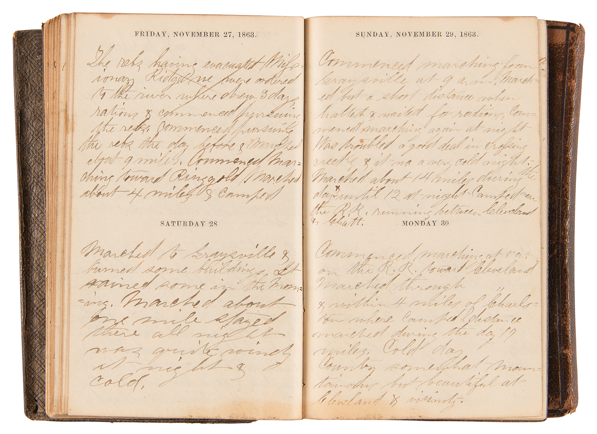 Civil War: John W. Wilbur Diary and Letter Collection with Vicksburg