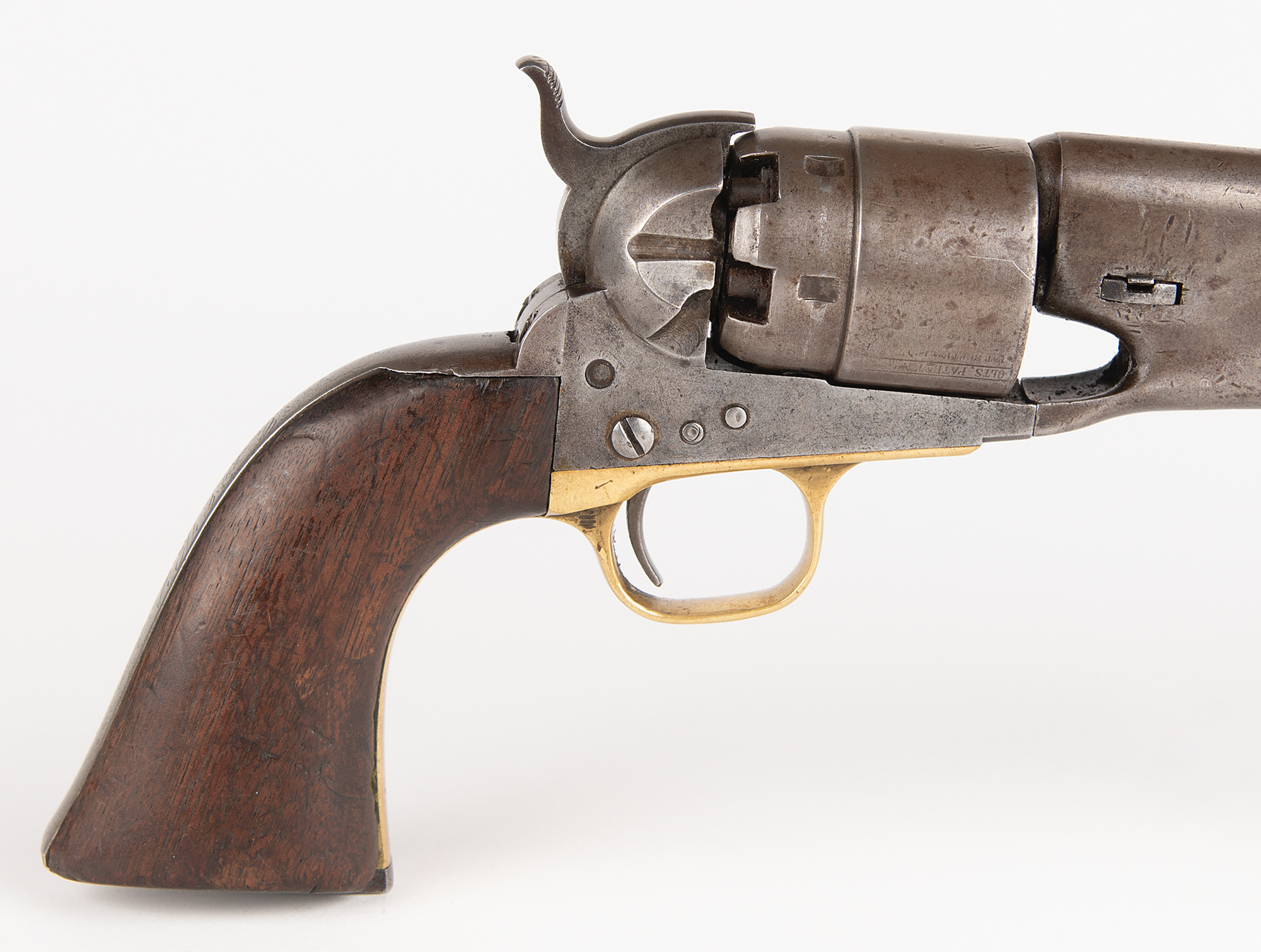 Colt Army Model 1860 Revolver with Holster, Identified to Capt.