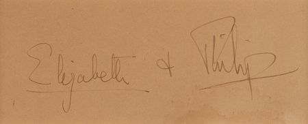 Queen Elizabeth II and Prince Philip Signatures | RR Auction