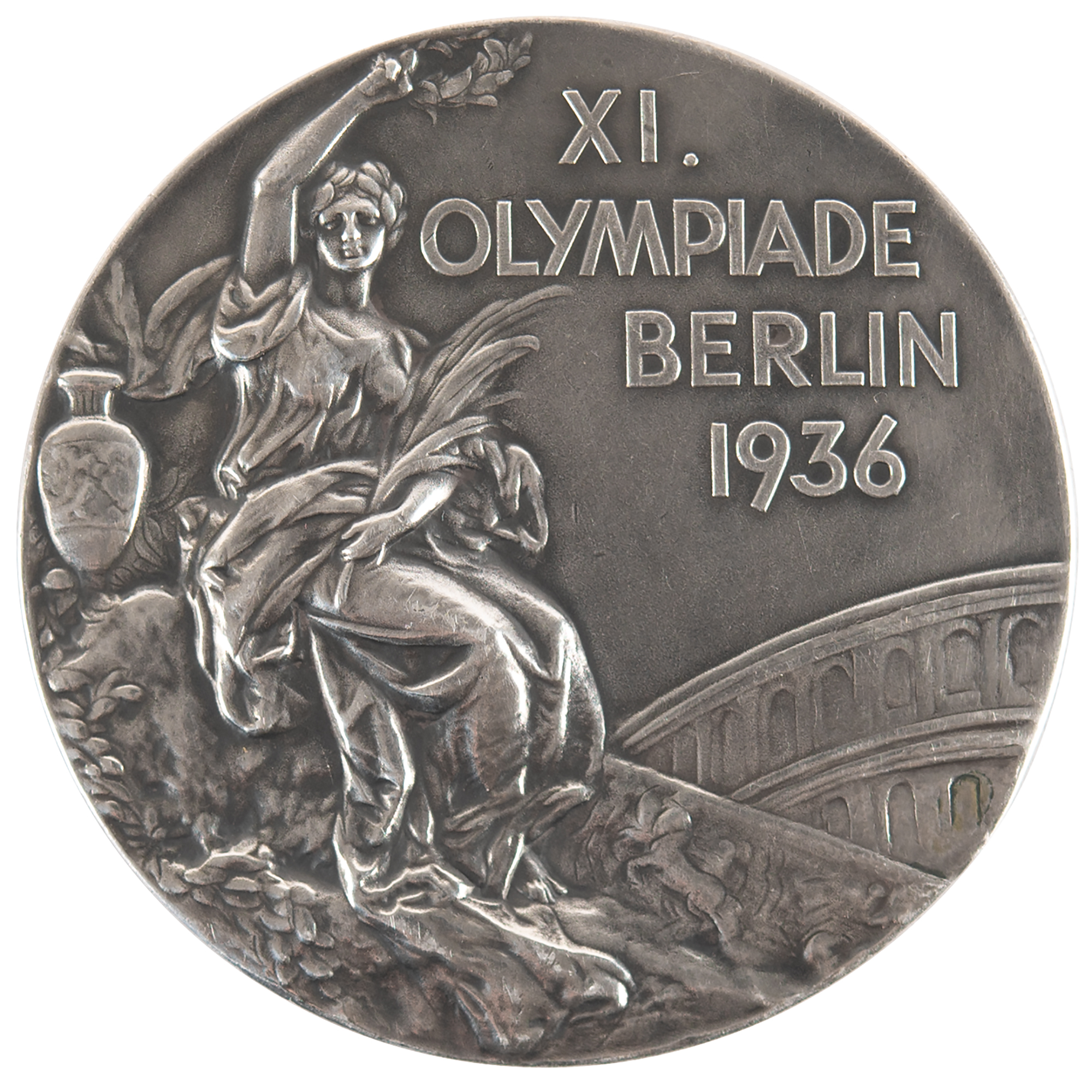 Berlin 1936 Summer Olympics Silver Winner's Medal | RR Auction