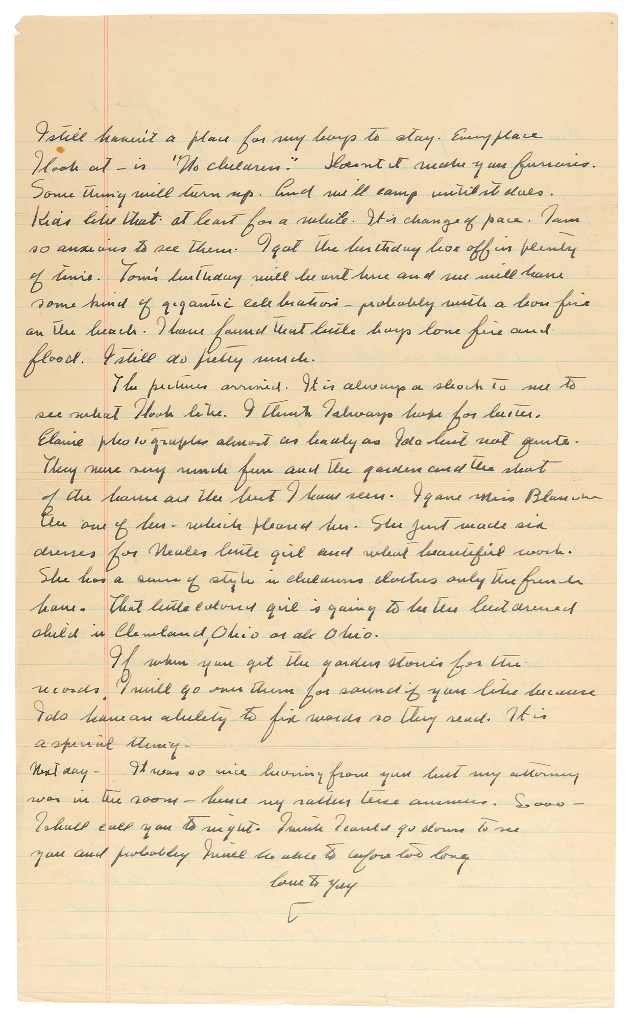 John Steinbeck Archive of (9) Autograph Letters Signed to Actress Ann