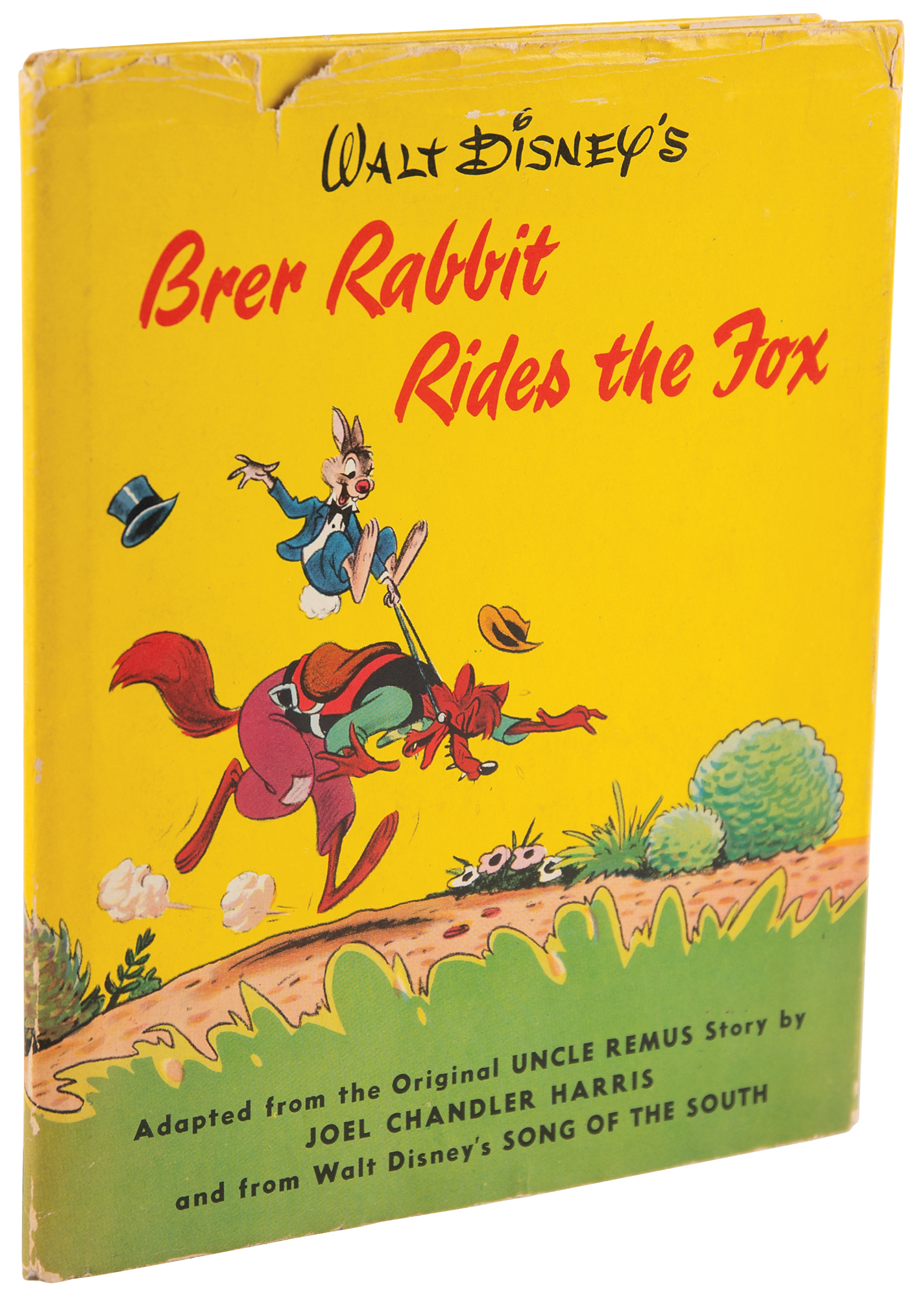 Walt Disney Signed Book - Brer Rabbit Rides the Fox | RR Auction