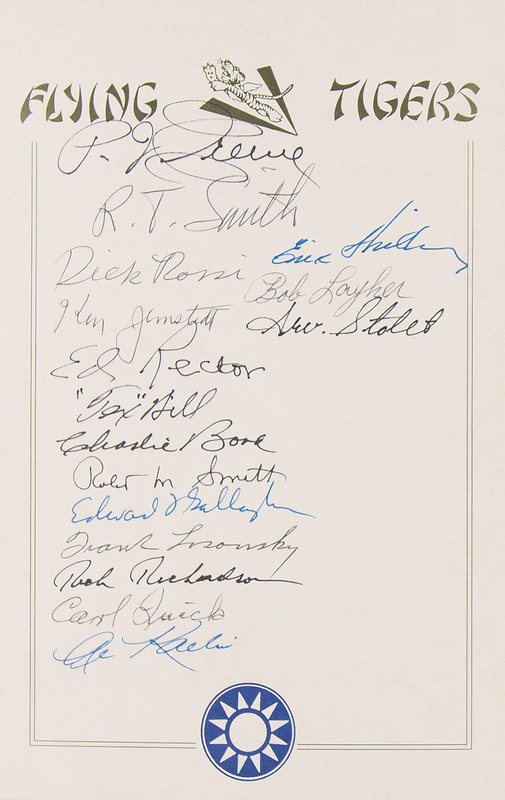 Flying Tigers Signed Book - Chennault's Flying Tigers, Vol. II | RR