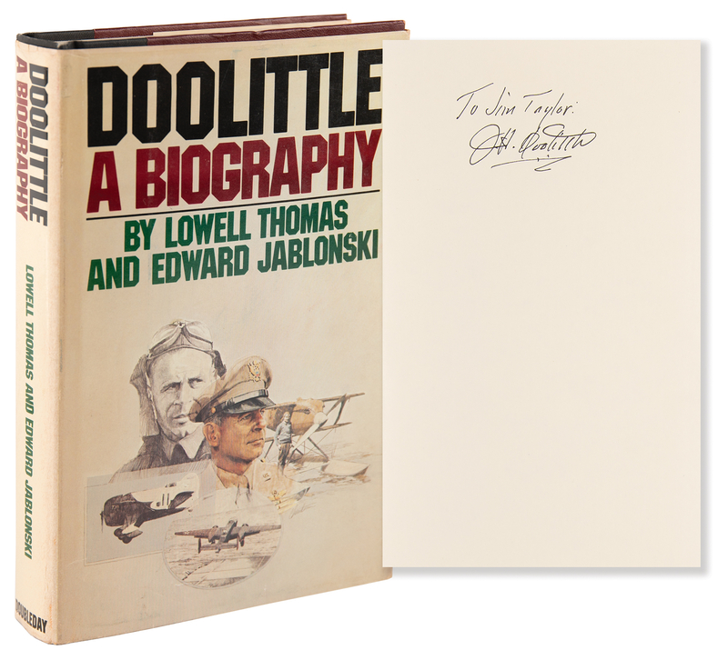 James H. Doolittle Signed Book - Doolittle: A Biography | RR Auction