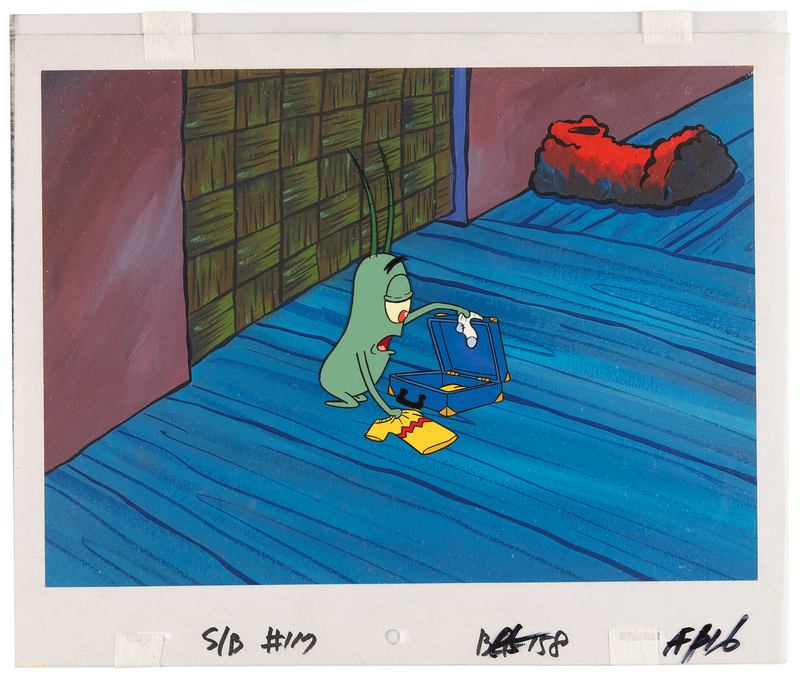 Plankton production cel and master production background from