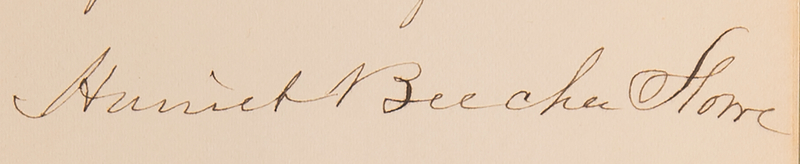 Harriet Beecher Stowe Signed Book - Uncle Tom's Cabin | RR Auction