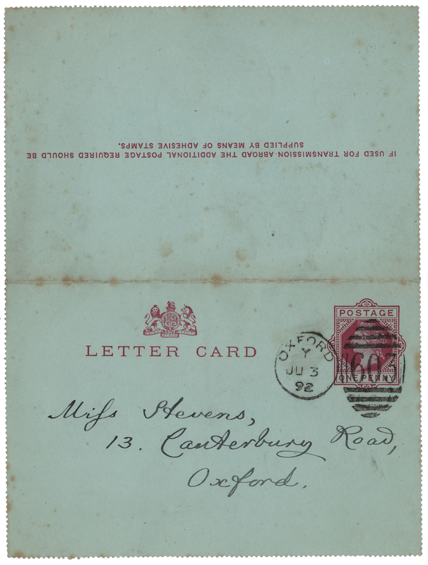 Charles L. Dodgson Autograph Letter Signed, Arranging an Outing to