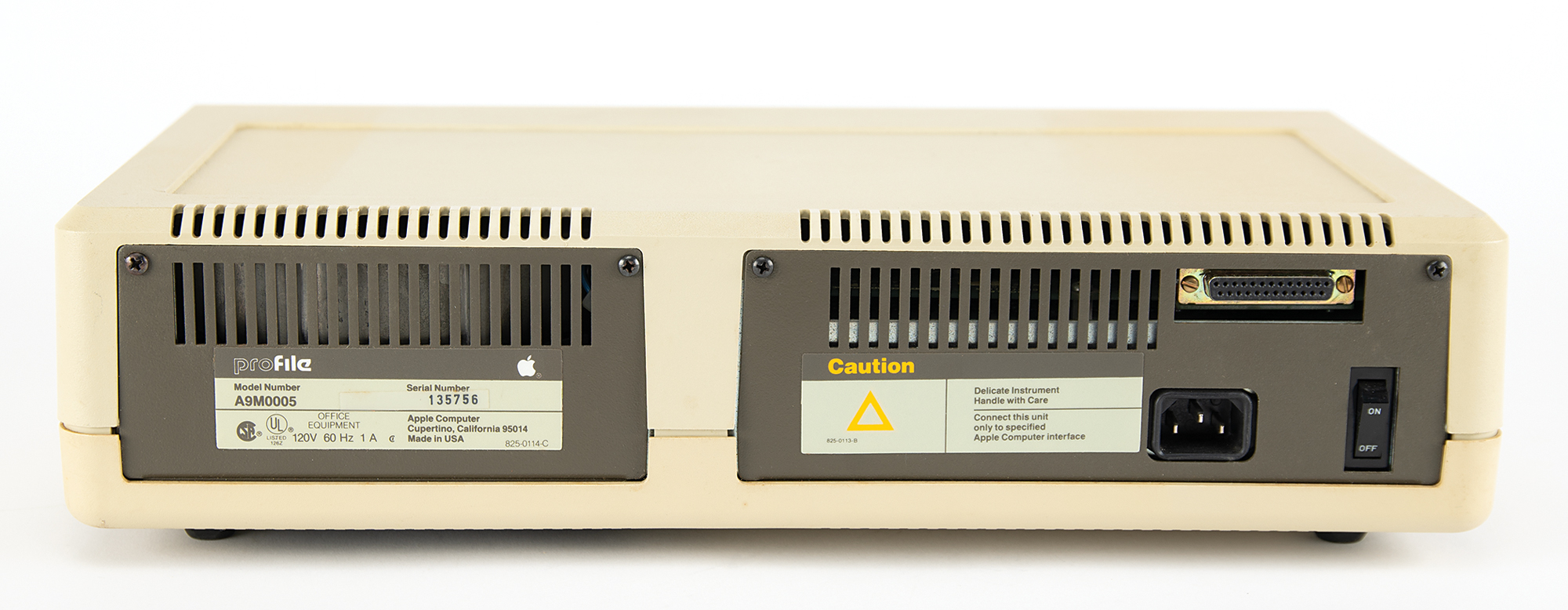 Apple Lisa 2 Computer Set with Keyboard, Mouse, and ProFile Hard Drive