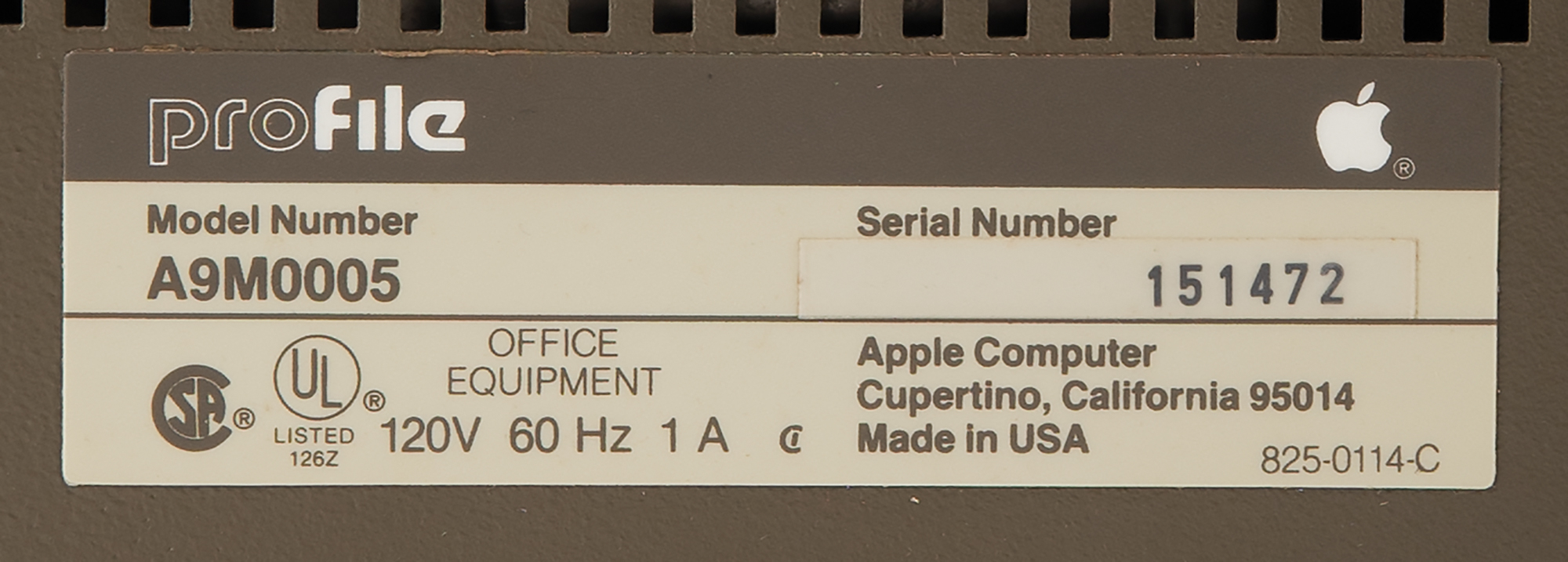 Apple Lisa Computer with 'Twiggy' Drives, ProFile Hard Drive, Mouse,