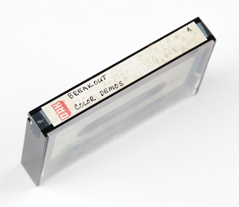Apple II Computer 'Breakout' Cassette Tape for 'Color Demos' | RR