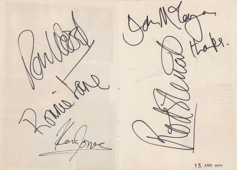 Faces Signatures | RR Auction