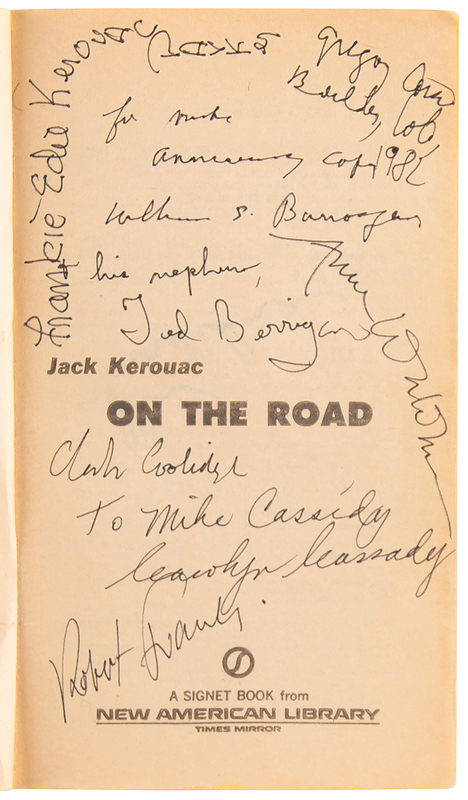 Beat Generation Multi-Signed (20+) Book with Kesey, Ginsberg,