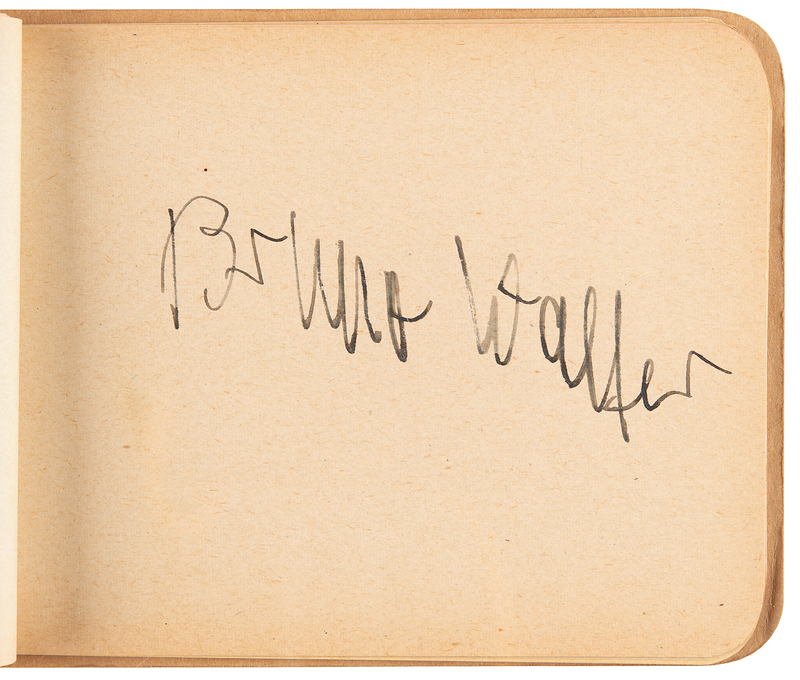 Classical Music Autograph Album with Igor Stravinsky and Jascha