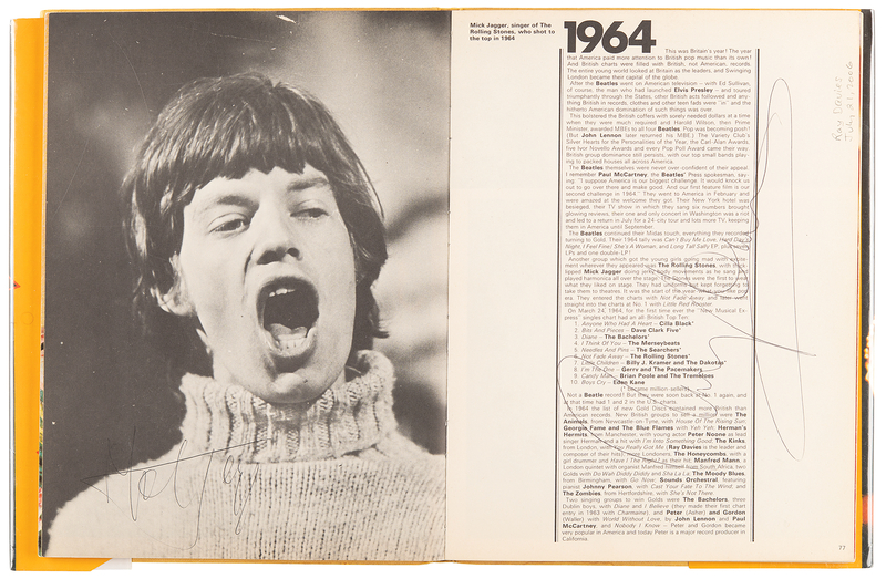Rock and Roll Legends Multi-Signed (100+) Book, with John Lennon, Paul