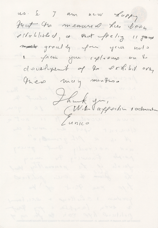 Eunice Kennedy Autograph Letter Signed on the "Dallas Museum