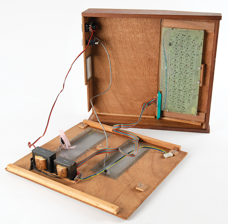 Apple-1 Computer with Rare 'Byte Shop' Wooden Case - A High-Grade,