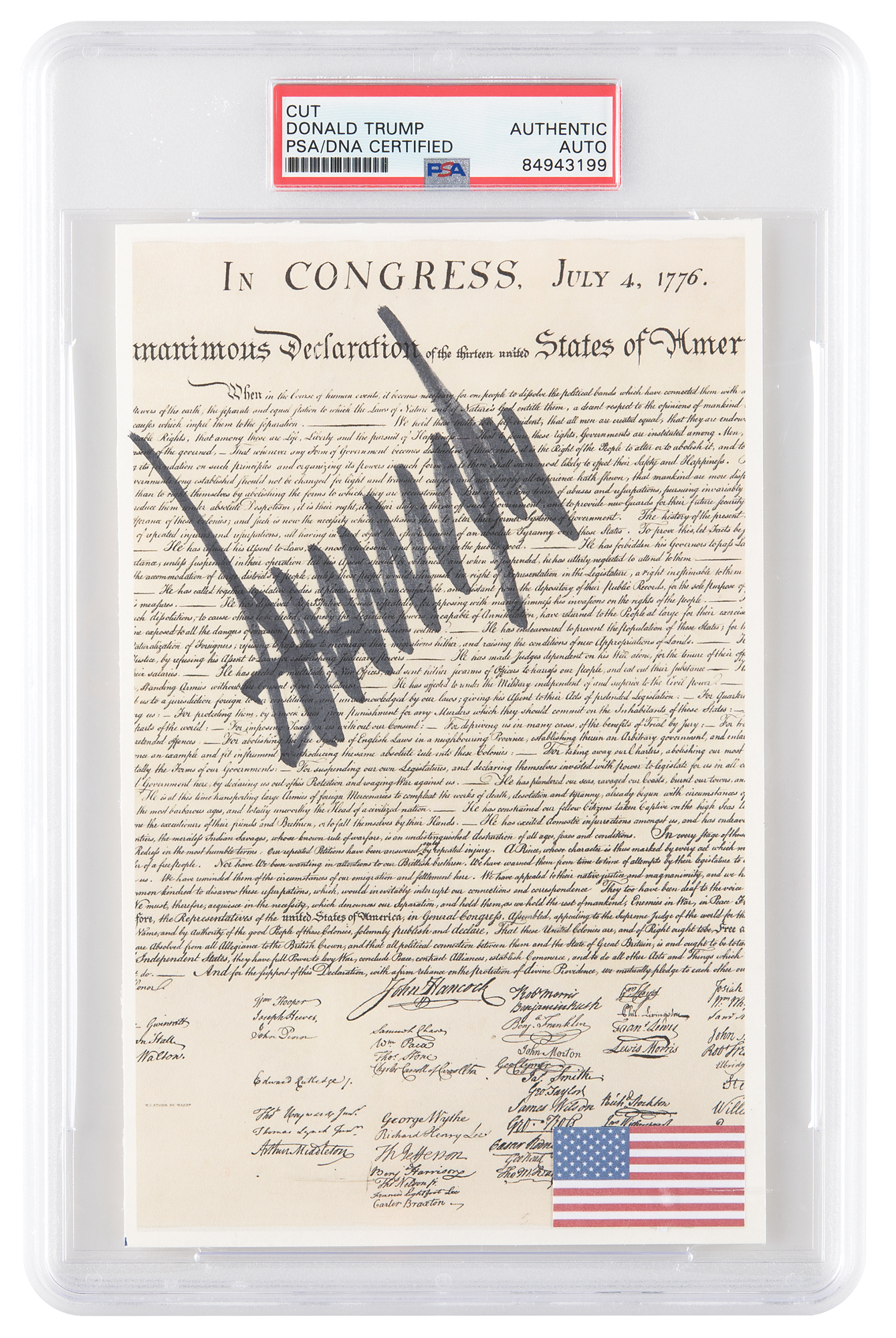 Donald Trump Signature | RR Auction