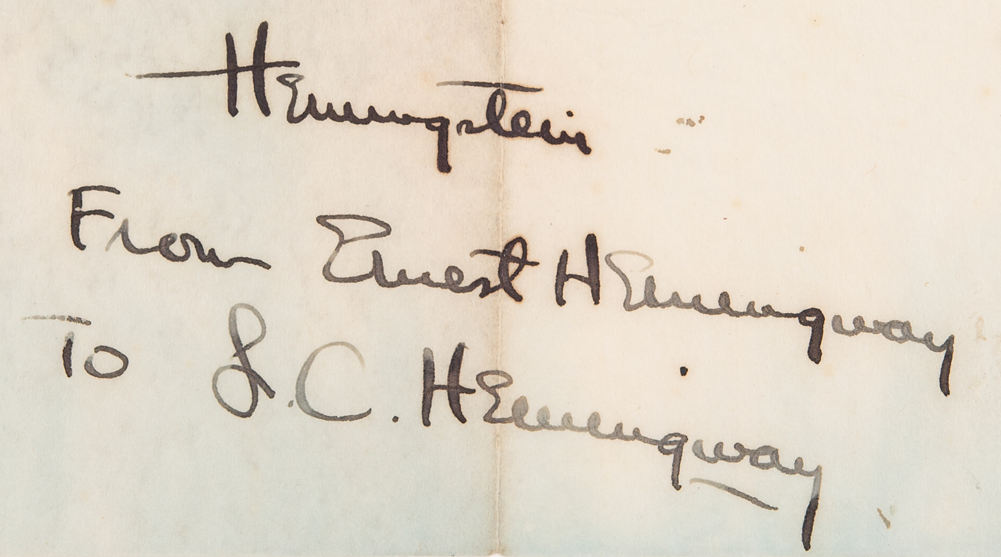 Ernest Hemingway Typed Letter Signed, Discouraging His Brother from