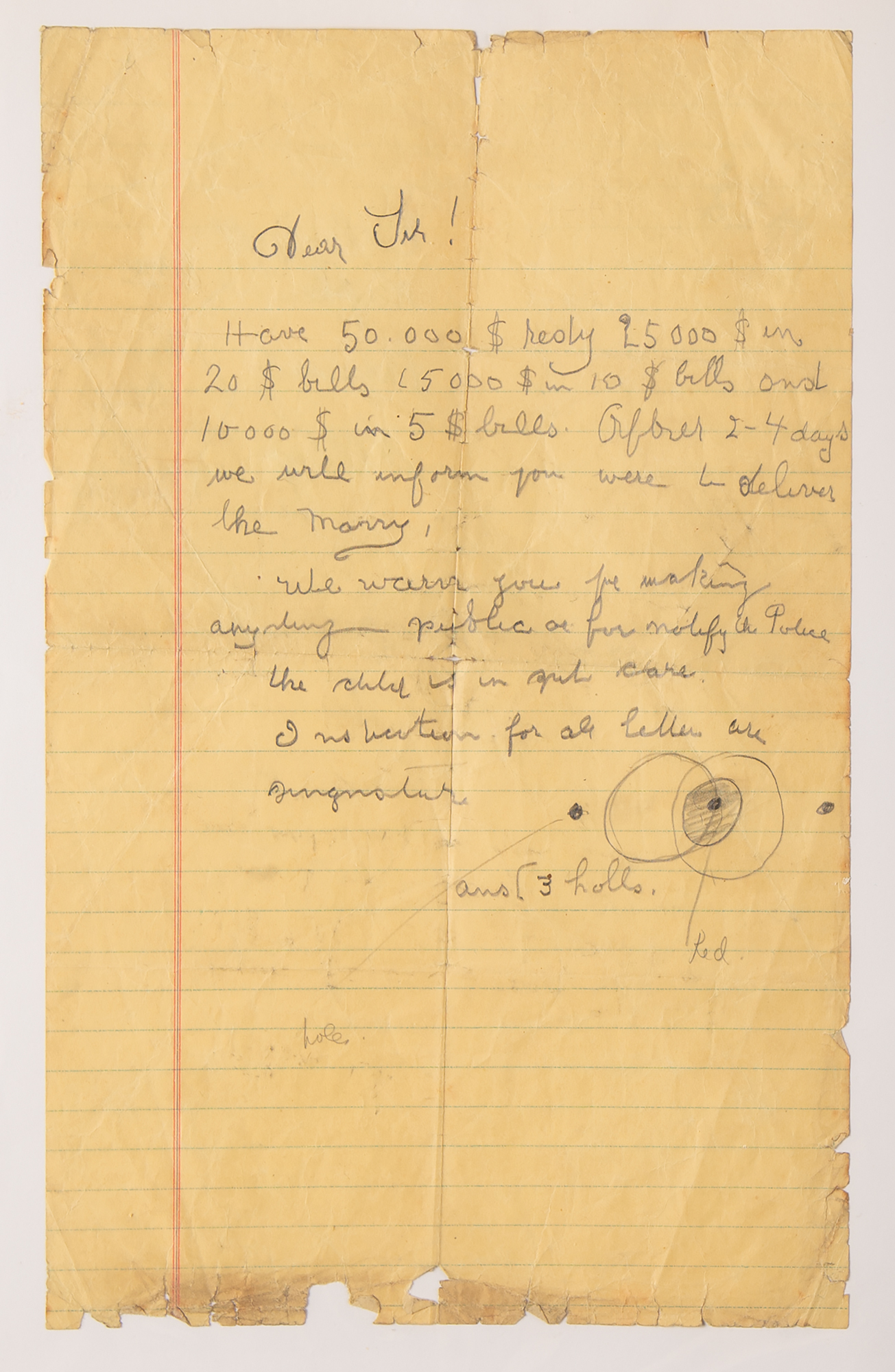 Lindbergh Kidnapping: Morris ‘Mickey’ Rosner Archive of