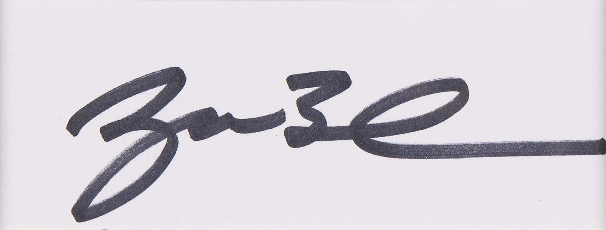 Five Presidents Signature Display - Carter, Bush, Clinton, Bush, and