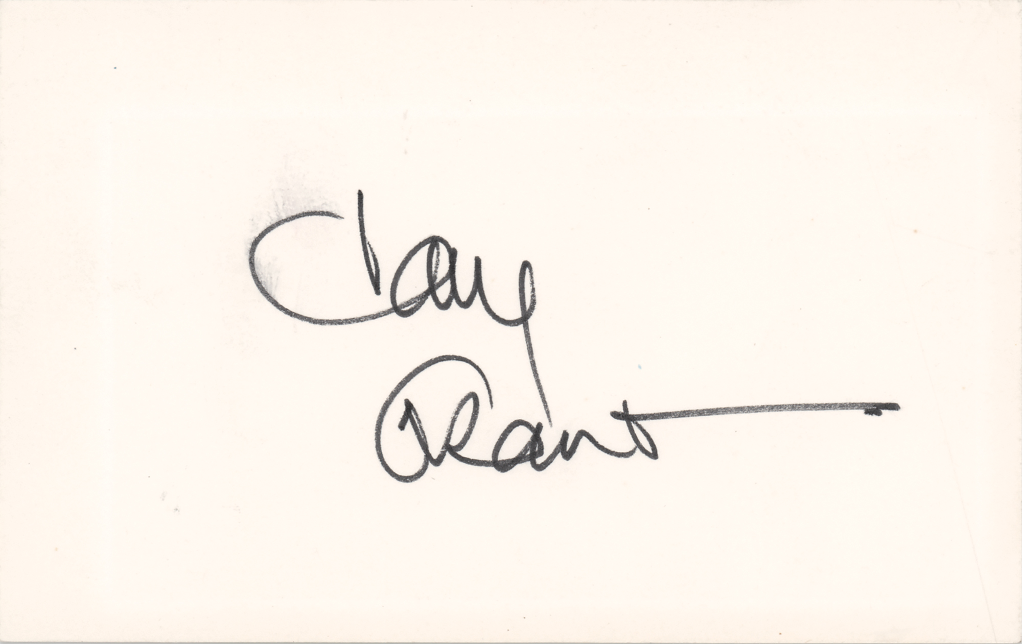 Cary Grant Signature | RR Auction