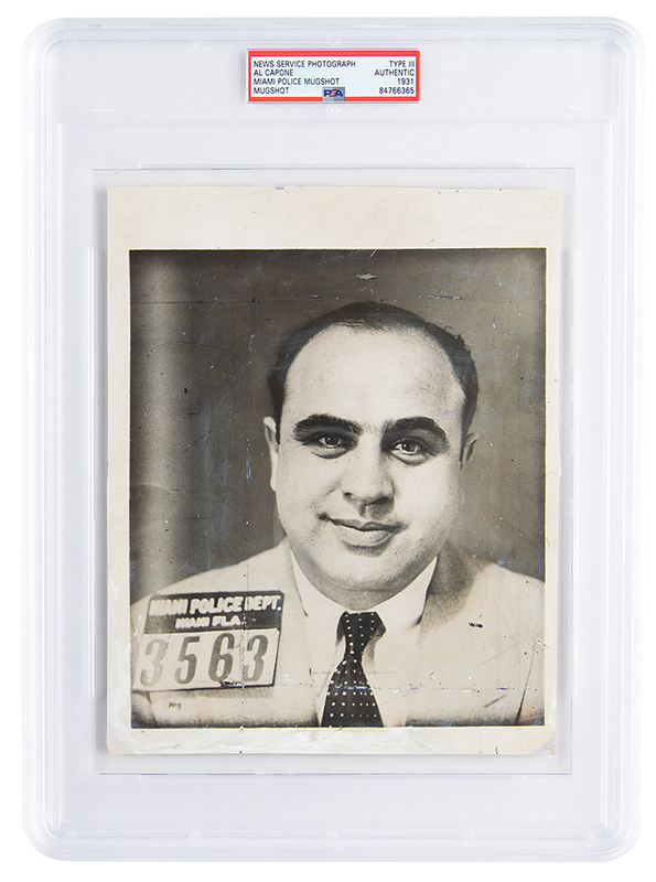 Al Capone Original 'Type III' Photograph | RR Auction