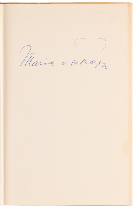 Maria von Trapp Signed Book - The Story of the Trapp Family Singers