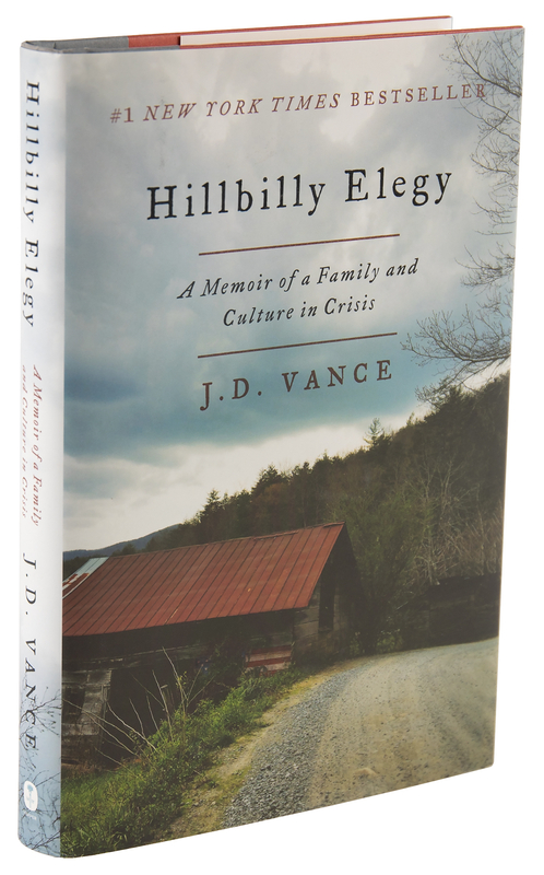J. D. Vance Signed Book - Hillbilly Elegy | RR Auction