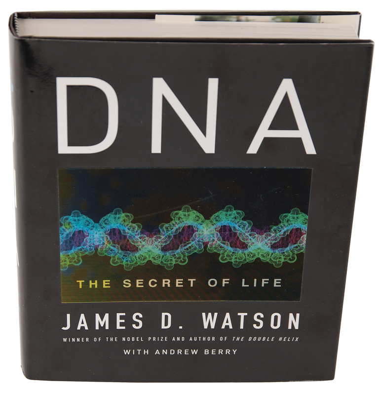 DNA: James D. Watson Signed Book - DNA: The Secret of Life | RR