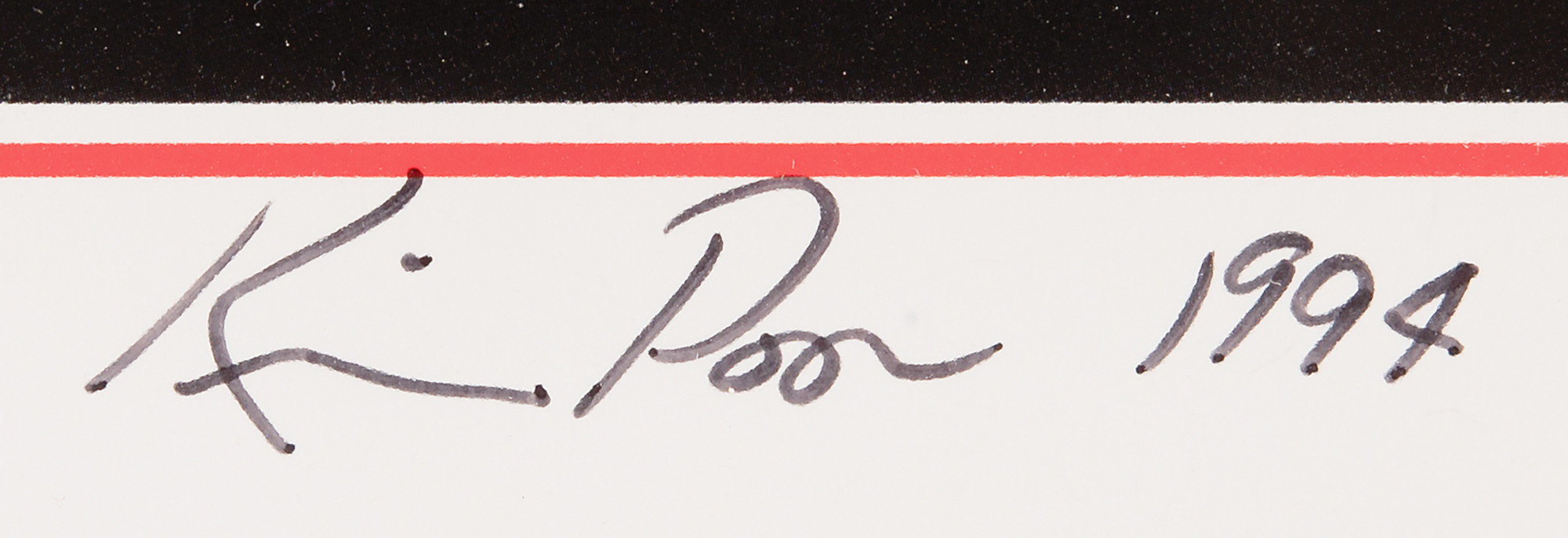 Kim Poor and David Levy Signed Print: 'Line of Fire' | RR Auction