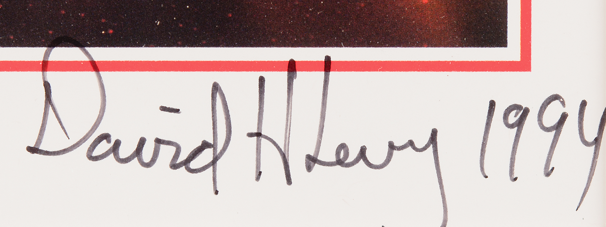 Kim Poor and David Levy Signed Print: 'Line of Fire' | RR Auction