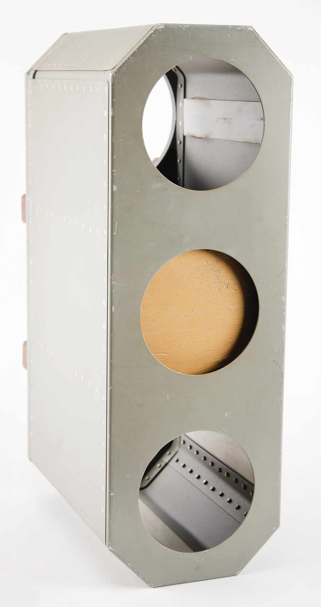 Space Shuttle LiOH Canister Locker Prototype Signed by Fred Haise | RR