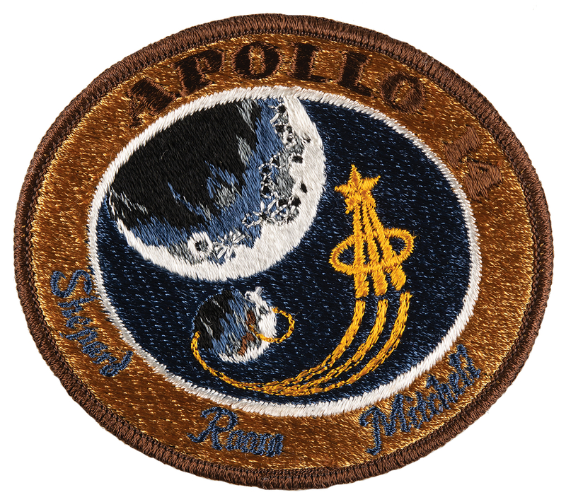Apollo 14 Flown Patch - From the Personal Collection of Edgar Mitchell