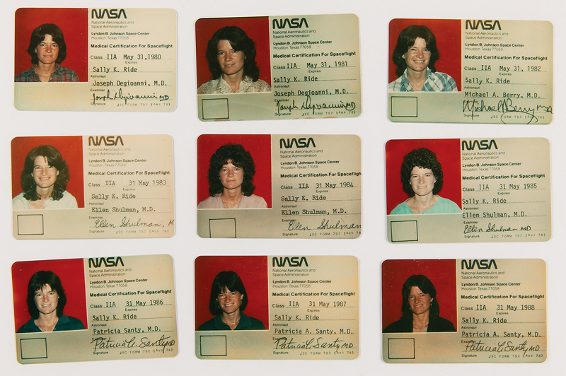NASA Archive of (130) Space Shuttle-Era Medical ID Cards | RR Auction