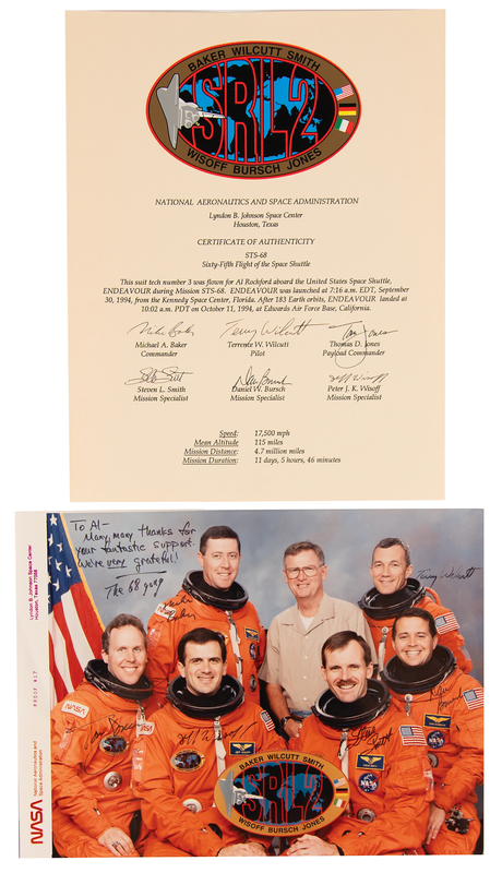 Al Rochford’s ‘Closeout Crew’ Nomex Flight Suit and