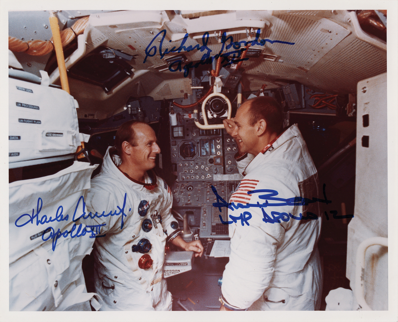 Apollo 12 Crew-Signed Photograph | RR Auction